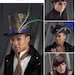 V8869 Vogue 8869 Sewing Pattern 5 Mens' Lined Ivy Cap Brimmed Fedora ...