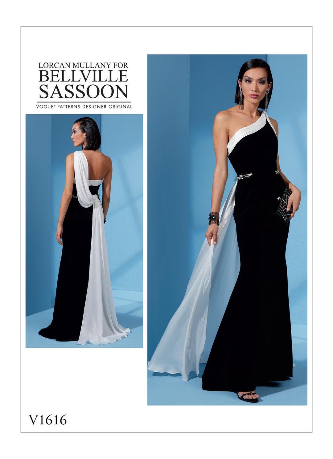 V1616 Vogue 1616 SEWING PATTERN Designer Bellville Sassoon Special ...