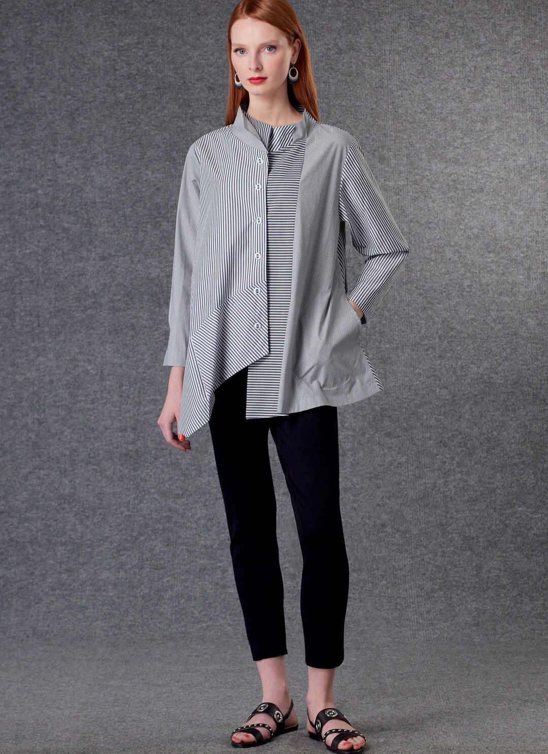 V1784 Vogue 1784 SEWING PATTERN Designer Marcy Tilton Loose-fitting ...