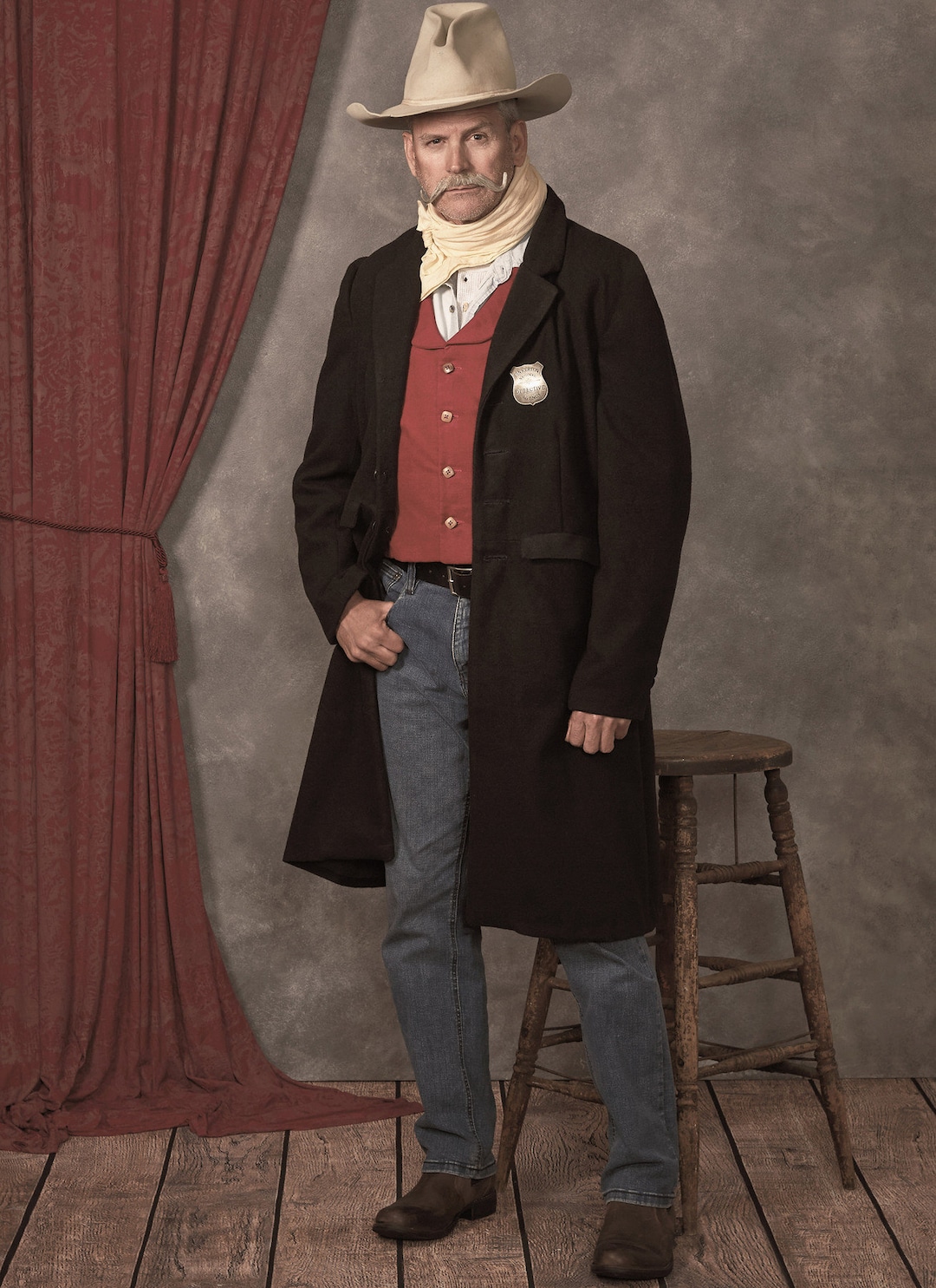 M8400 Mccall's Sewing Pattern Men's Costume Western Wild West Cowboy ...