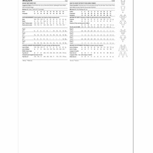 M8364 Sewing Pattern Misses' EASY Corset Tops Sizes 6-14 or 16-24 ...