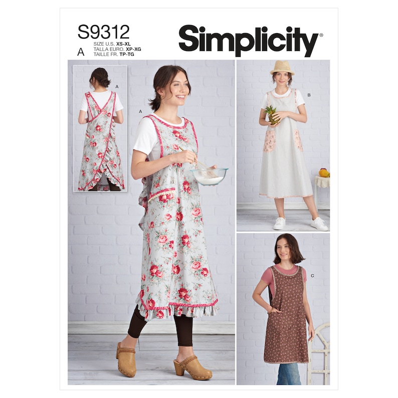 K4301 Kwik Sew 4301 or S9312 Simplicity 9312 Sewing Pattern Misses ...
