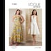 V1882 Vogue 1882 Sewing Pattern Fit Flared Dress Custom Fit for A-B-C-D ...