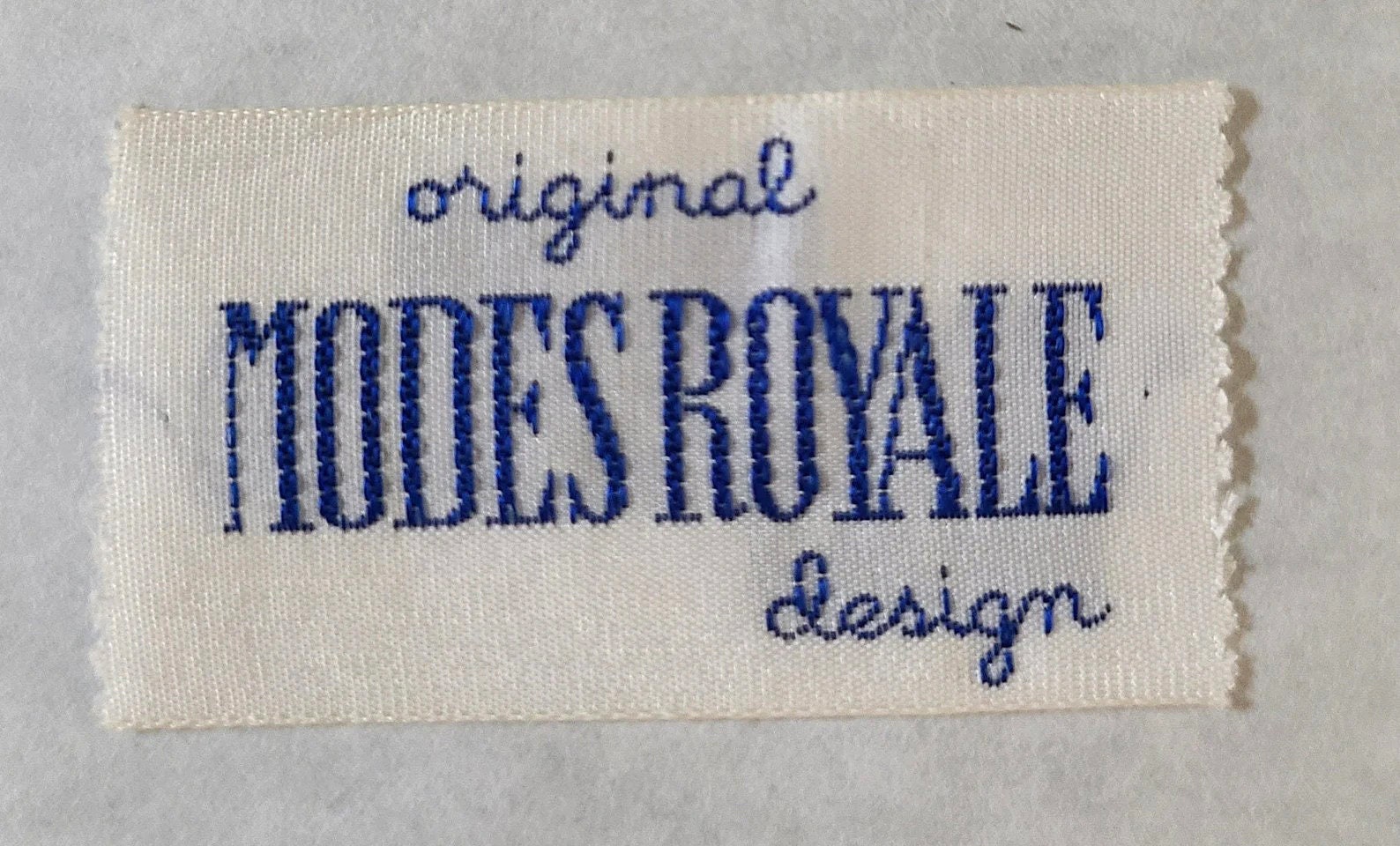 Vintage Clothing Labels Vogue Paris Original American Designer Original ...