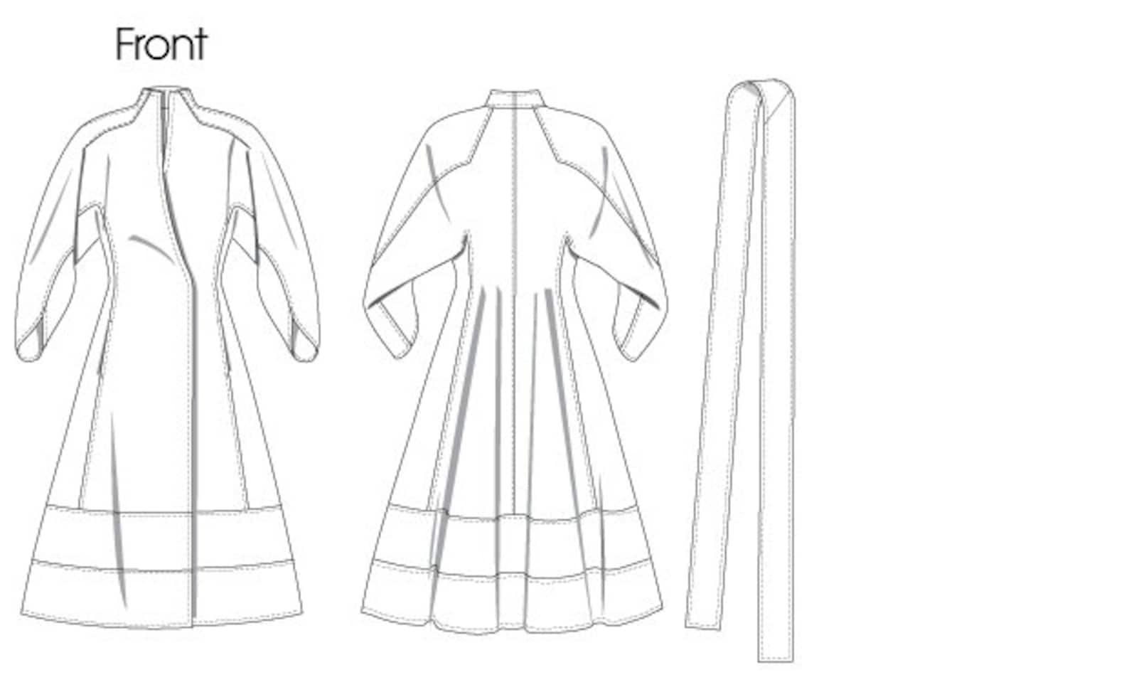 V1239 Vogue 1239 Sewing Pattern Designer's Ralph Rucci CHADO Special ...