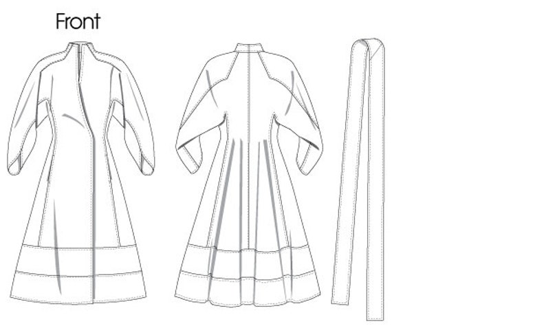 V1239 Vogue 1239 Sewing Pattern Designer's Ralph Rucci CHADO Special ...