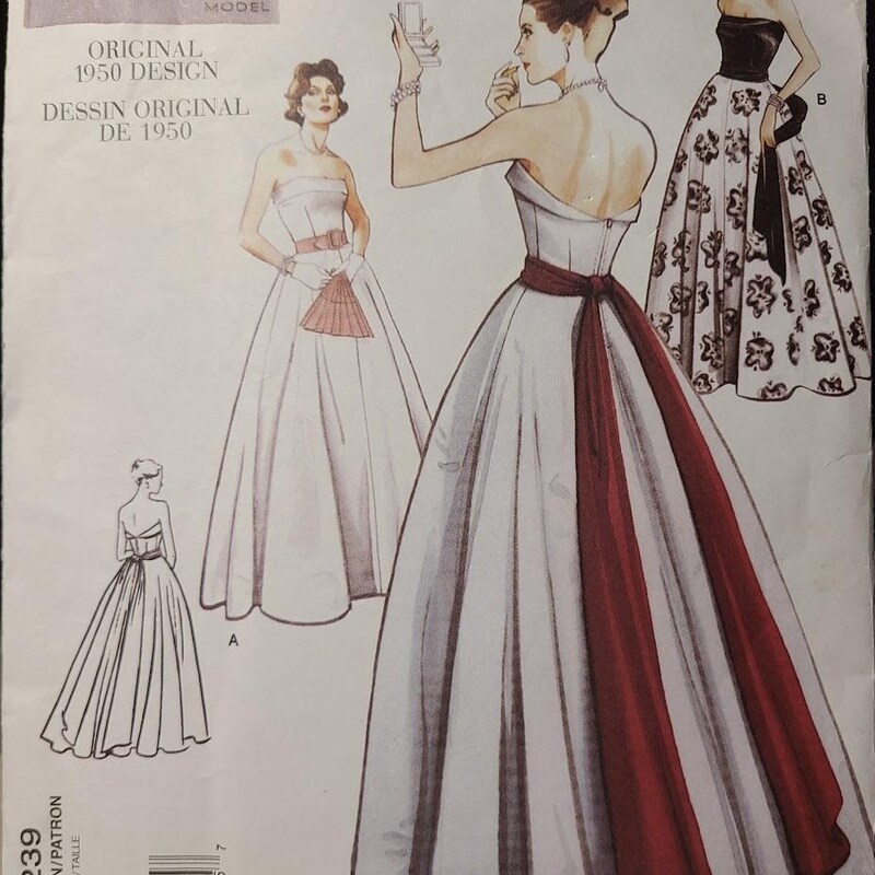 Vogue 1950 Poster - Etsy