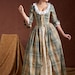 S8161 Sewing Pattern Georgian Misses' Costume Jacket Chemise Claire ...