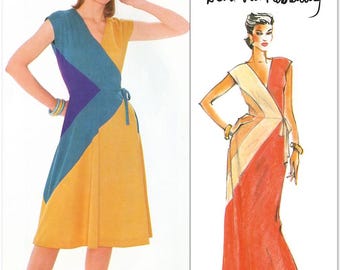 V1545 Vogue 1545 Sewing Pattern Designer Rebecca Valance Close-fitting ...