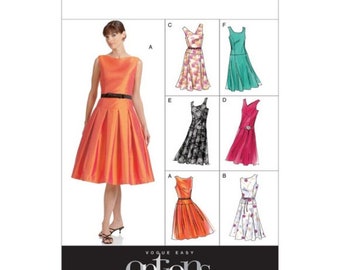 OOP Vogue 1078 Sewing Pattern Guy Laroche Fitted Formal Special ...