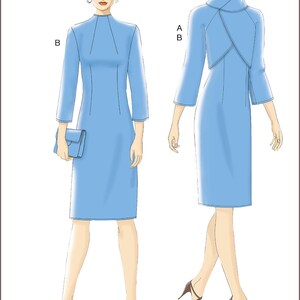 V9266 Vogue 9266 or Vogue 1736 Sewing Pattern Vintage Style of 1950's ...