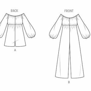 NEW V2041 Sewing Pattern Misses' Jumpsuit Romper Vogue 2041 Reissue ...