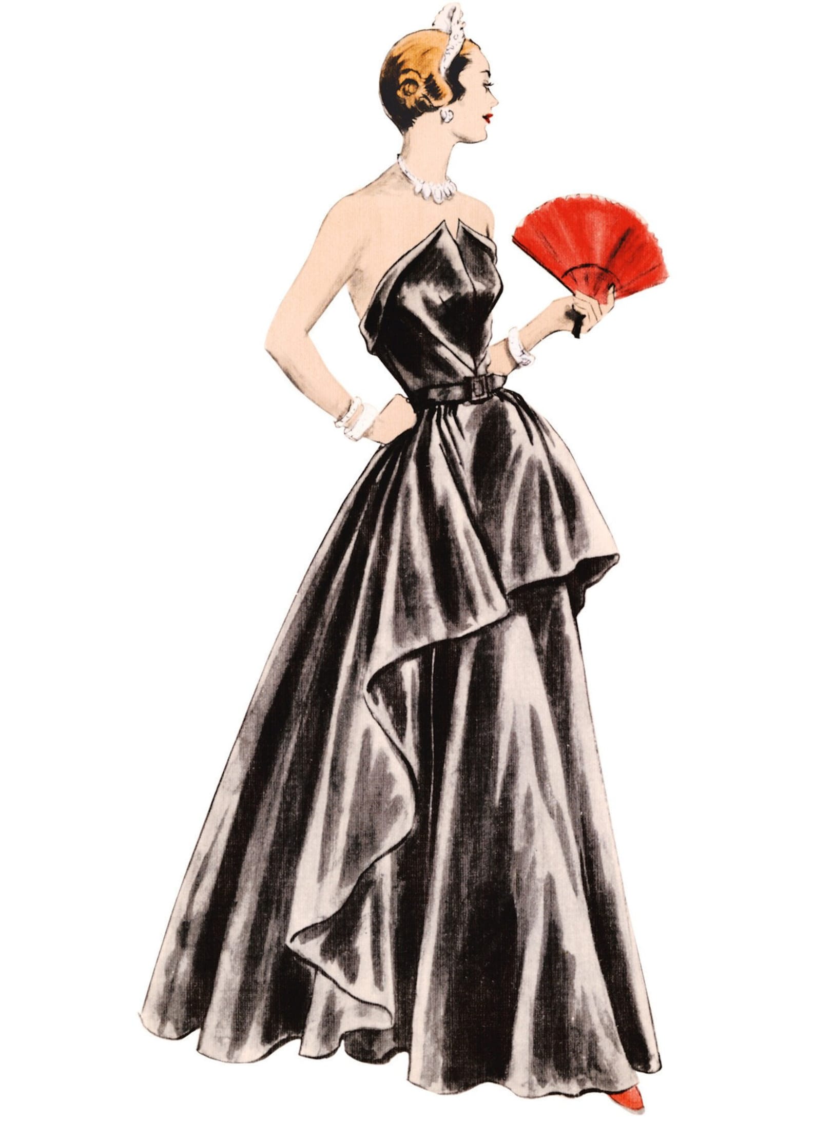 V1963 Vogue 1963 Sewing Pattern Vintage 1950's Design Misses' Special ...