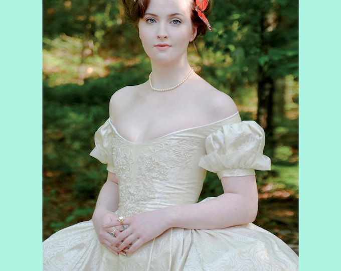 M7885 Sewing Pattern Georgian Historic Misses' Costume Dress Sizes 6-14 ...