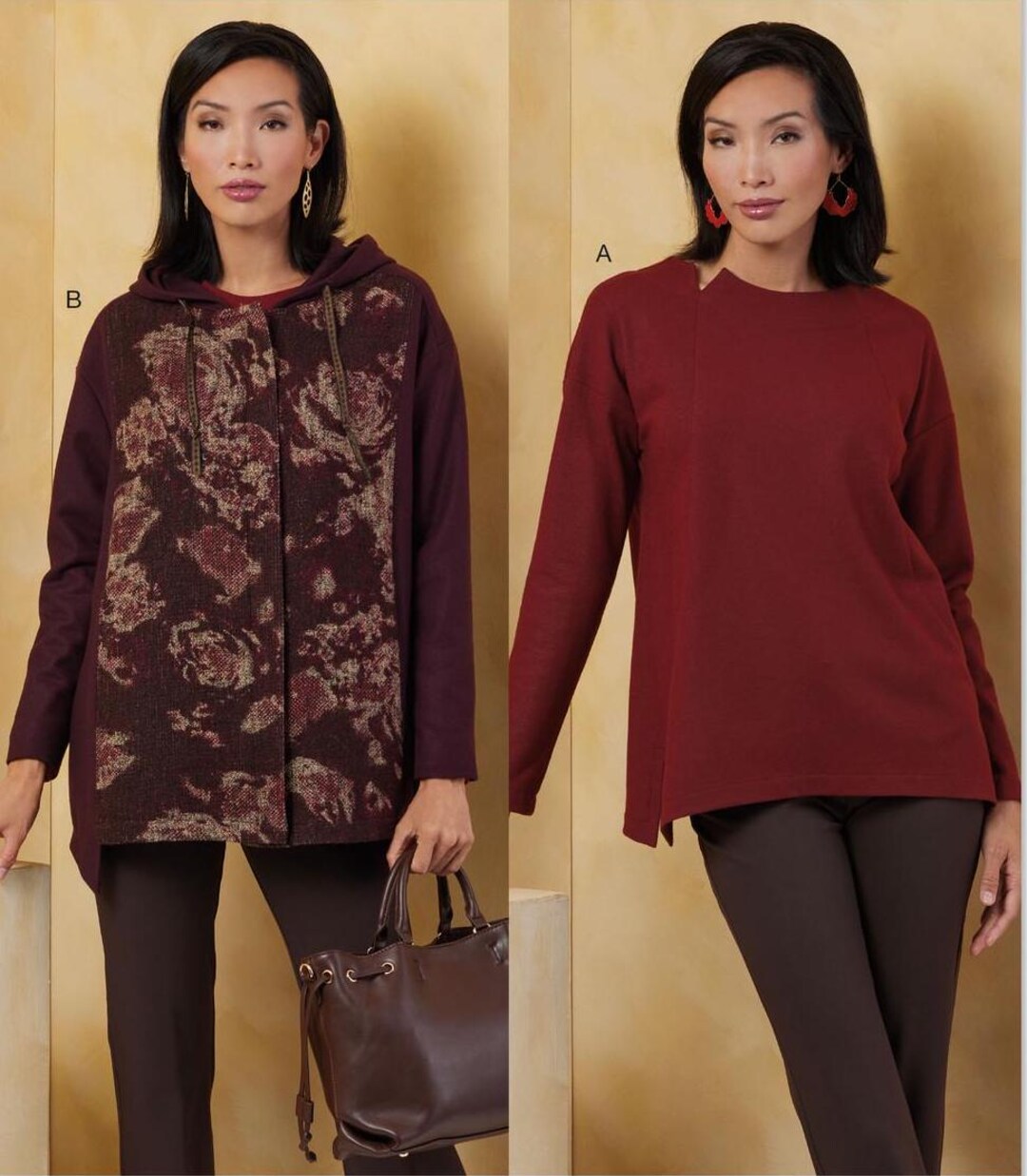 NEW V2067 Sewing Pattern Marcy Tilton Jacket Knit Top Sizes XS-XXL ...