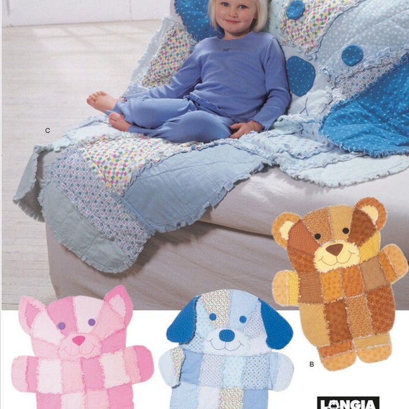 Animal Rag Quilt - Etsy