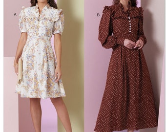 V2003 Sewing Pattern Vintage 1950s Special Occasion Misses' Dress Sizes ...