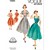 S9819 Sewing Pattern Vintage 1950s Misses' Evening Formal Dress ...