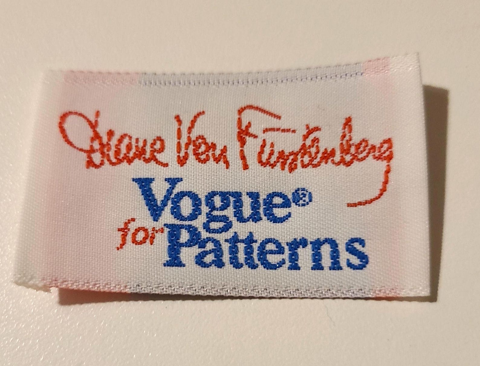 Vintage Clothing Labels Vogue Paris Original American Designer Original ...