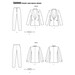 S8899 Sewing Pattern Simplicity 8899 Men's Formal Suit Jacket + Pants ...