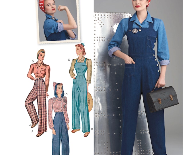 V2787 Vogue Sewing Pattern VTG 1940s Style Ruched A-line Dresses ...