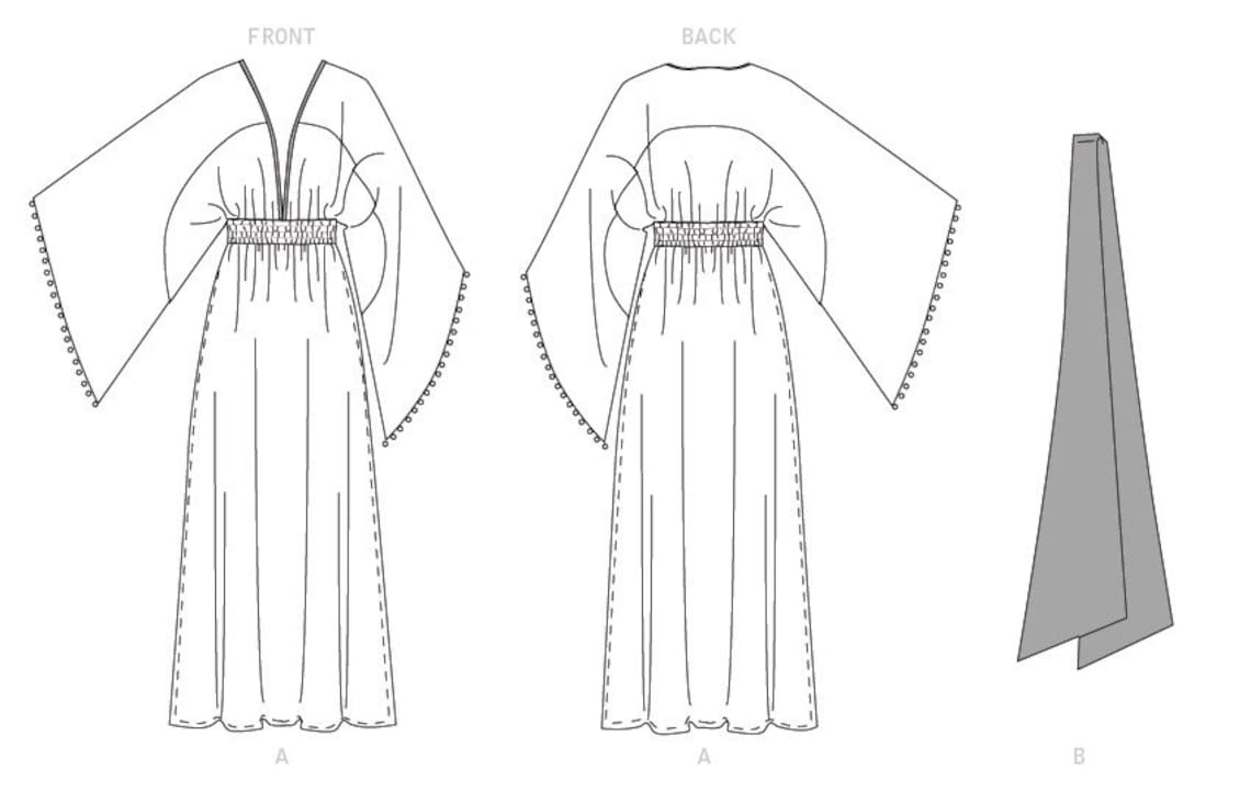 V1627 Vogue 1627 Sewing Pattern Designer Original Zandra - Etsy