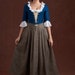 S8161 Sewing Pattern Georgian Misses' Costume Jacket Chemise Claire ...