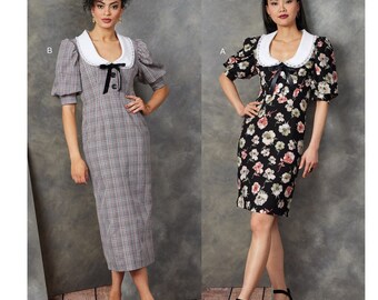 V1910 Vogue 1910 Sewing Pattern Misses' Pants Pleated Wide-leg Loose ...