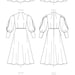 V9327 Vogue 9327 SEWING PATTERN EASY Partially Lined Dresses Sizes 6-14 ...