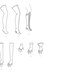 M7397 Sewing Pattern Misses' Costume Accessories Boot Covers Stockings ...