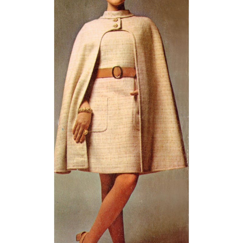 1960s Cape Pattern - Etsy