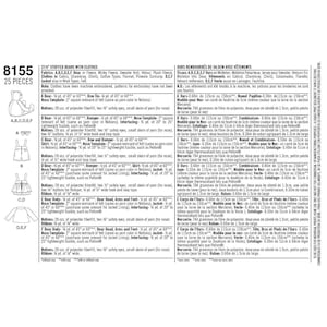 Sewing Pattern Classic Teddy Bears Bunnies Simplicity 8044 Simplicity ...