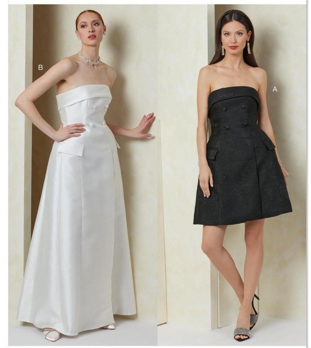 NEW Sewing Pattern Misses' Dress in Two Lengths Sizes 4-12 or 14-22 ...
