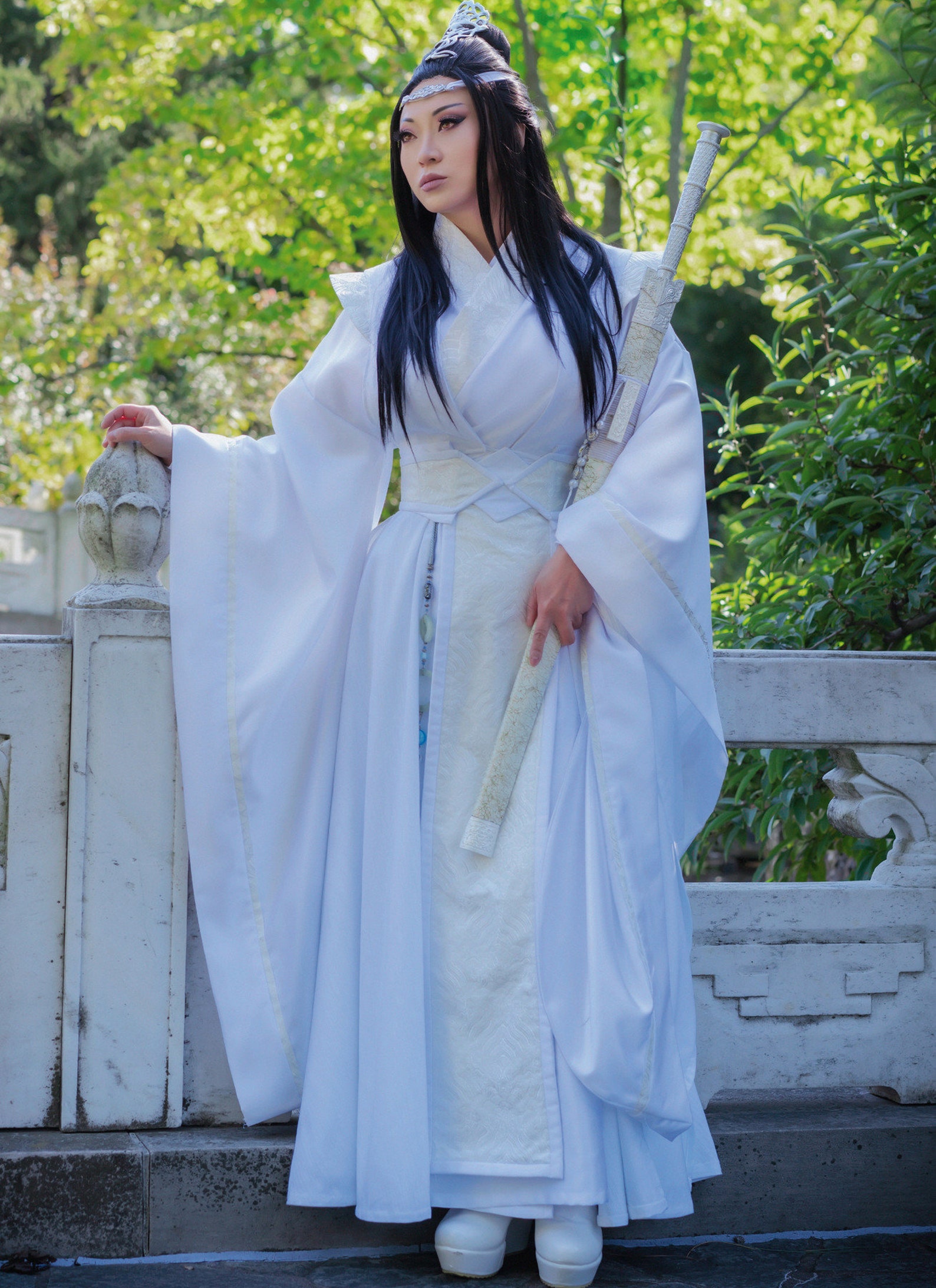 M8337 Sewing Pattern Misses' Hanfu Outfit Fantasy Costumes Sizes 6-14/ ...