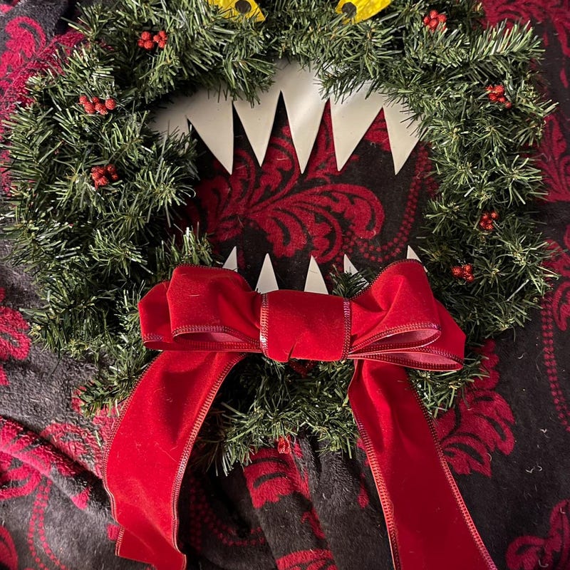 Nightmare Before Chrstmas Wreath - Etsy