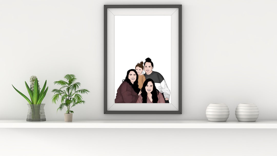 Digital Drawing-group Photo - Etsy