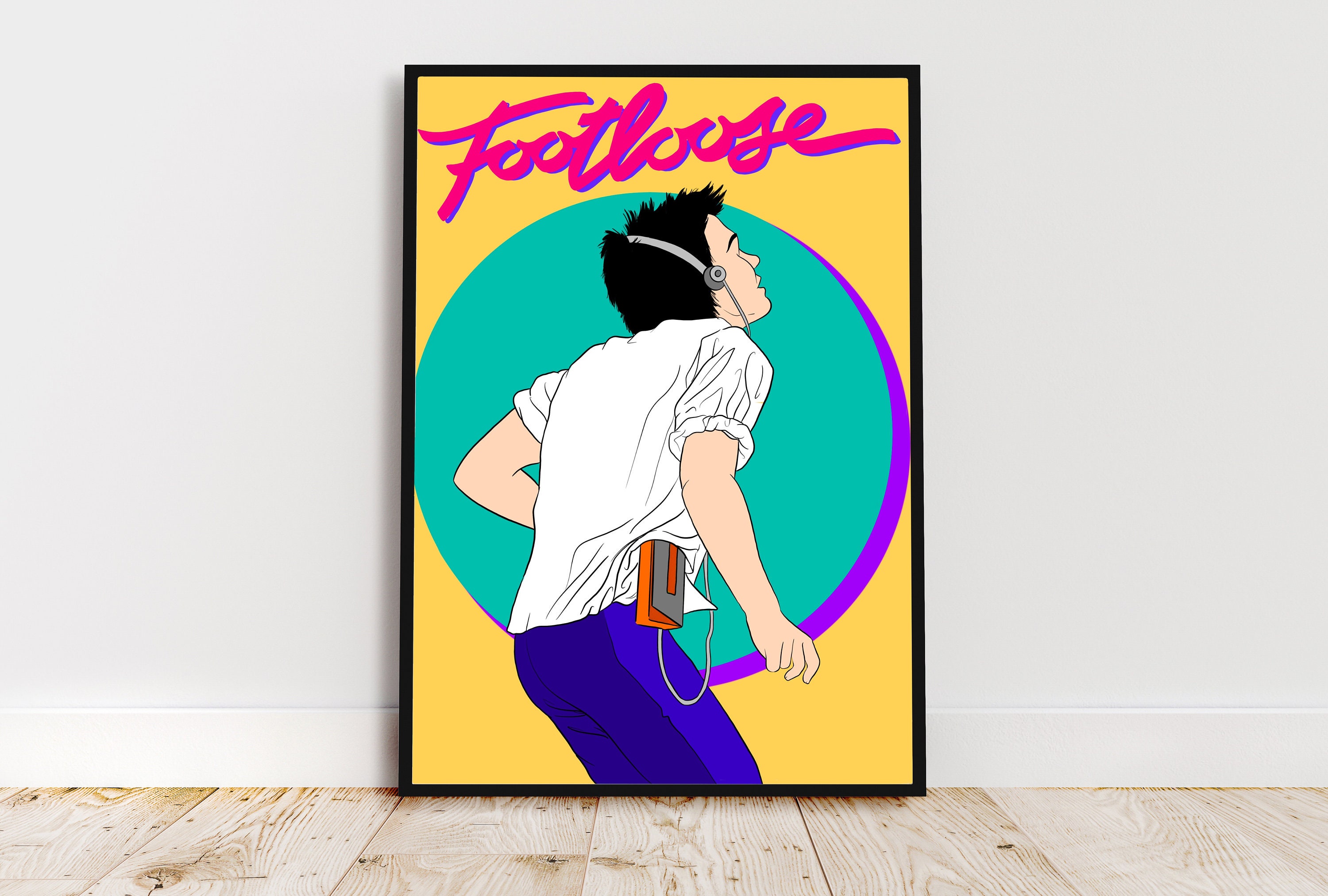 Footloose in Neon - Etsy