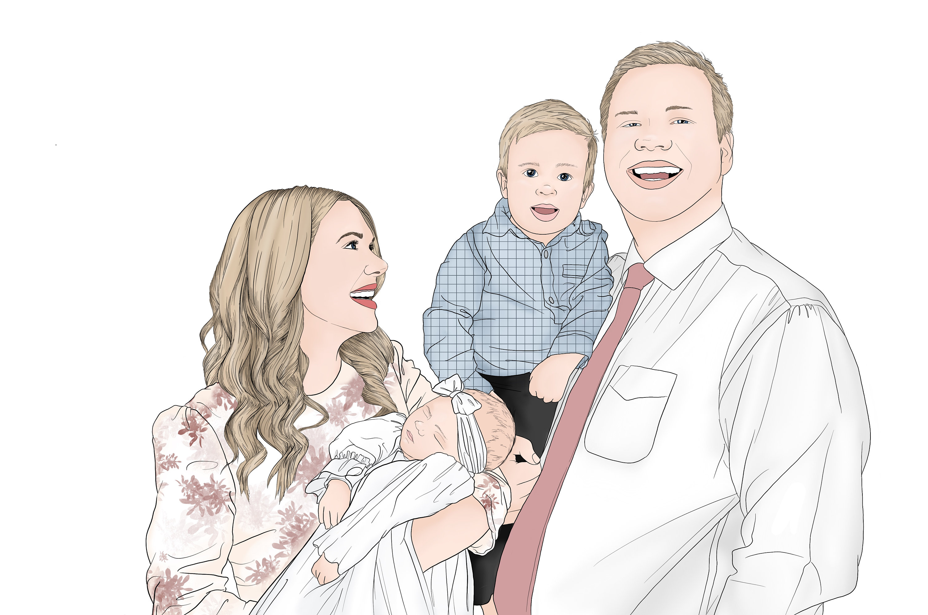 Digital Drawing-group Photo - Etsy