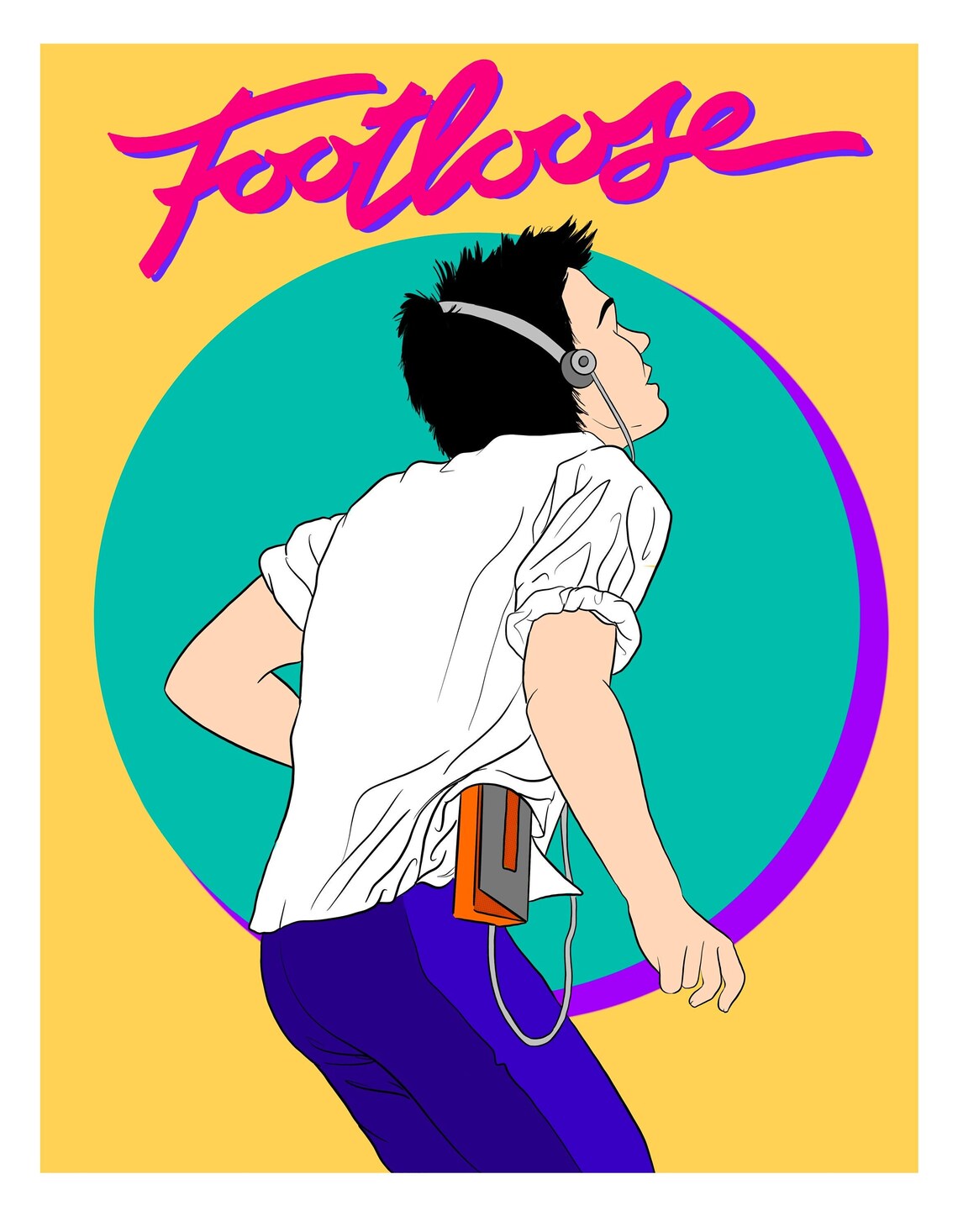 Footloose in Neon - Etsy