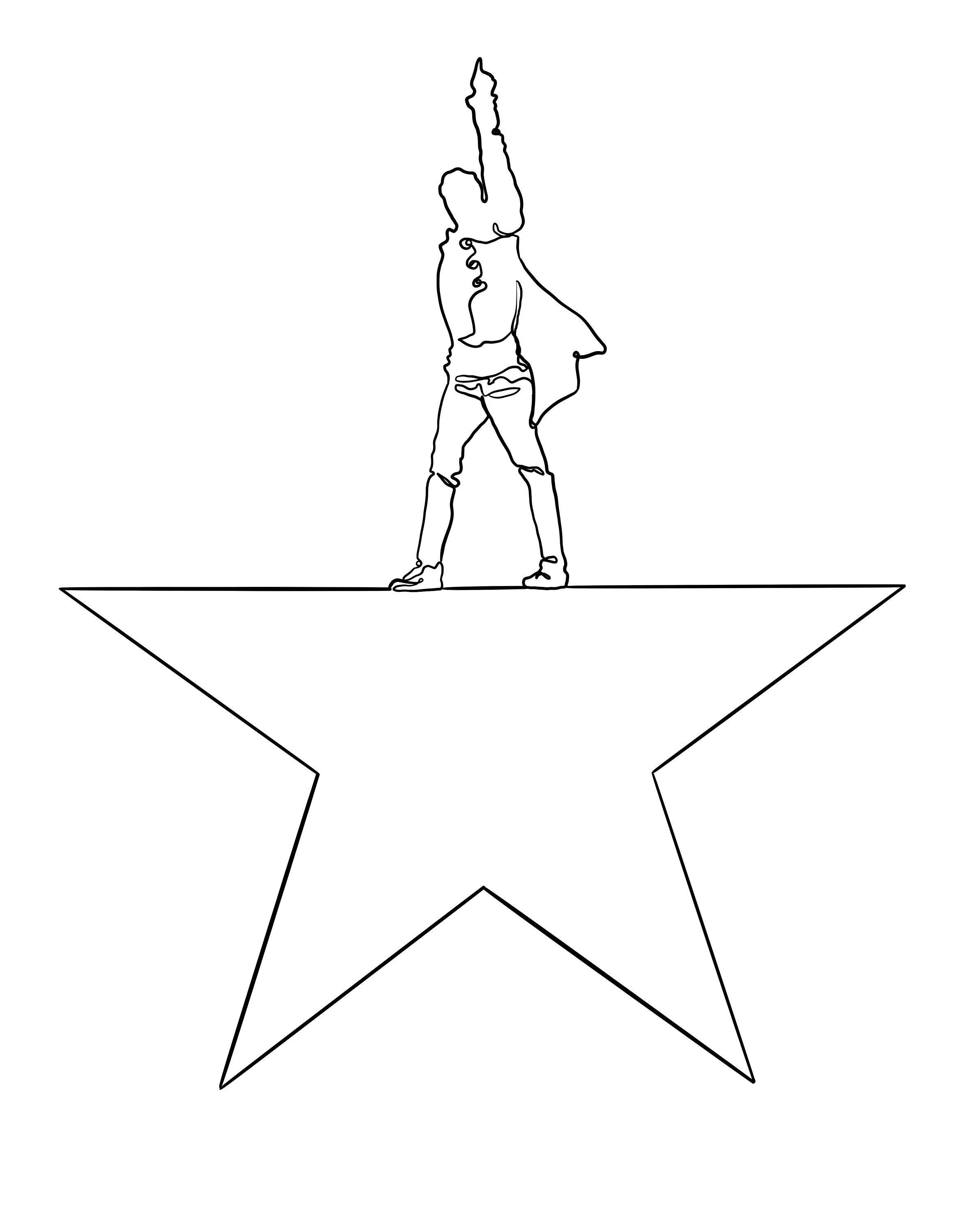 Hamilton Line Art - Etsy