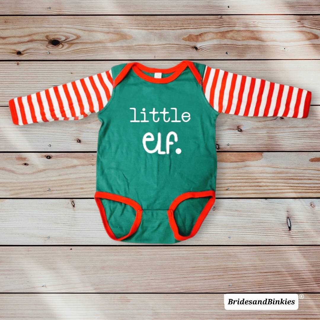 Little Elf Baby Outfit santa s Favorite Elf christmas Baby Etsy Little Elf Baby Outfit santa s Favorite Elf christmas Baby Etsy
