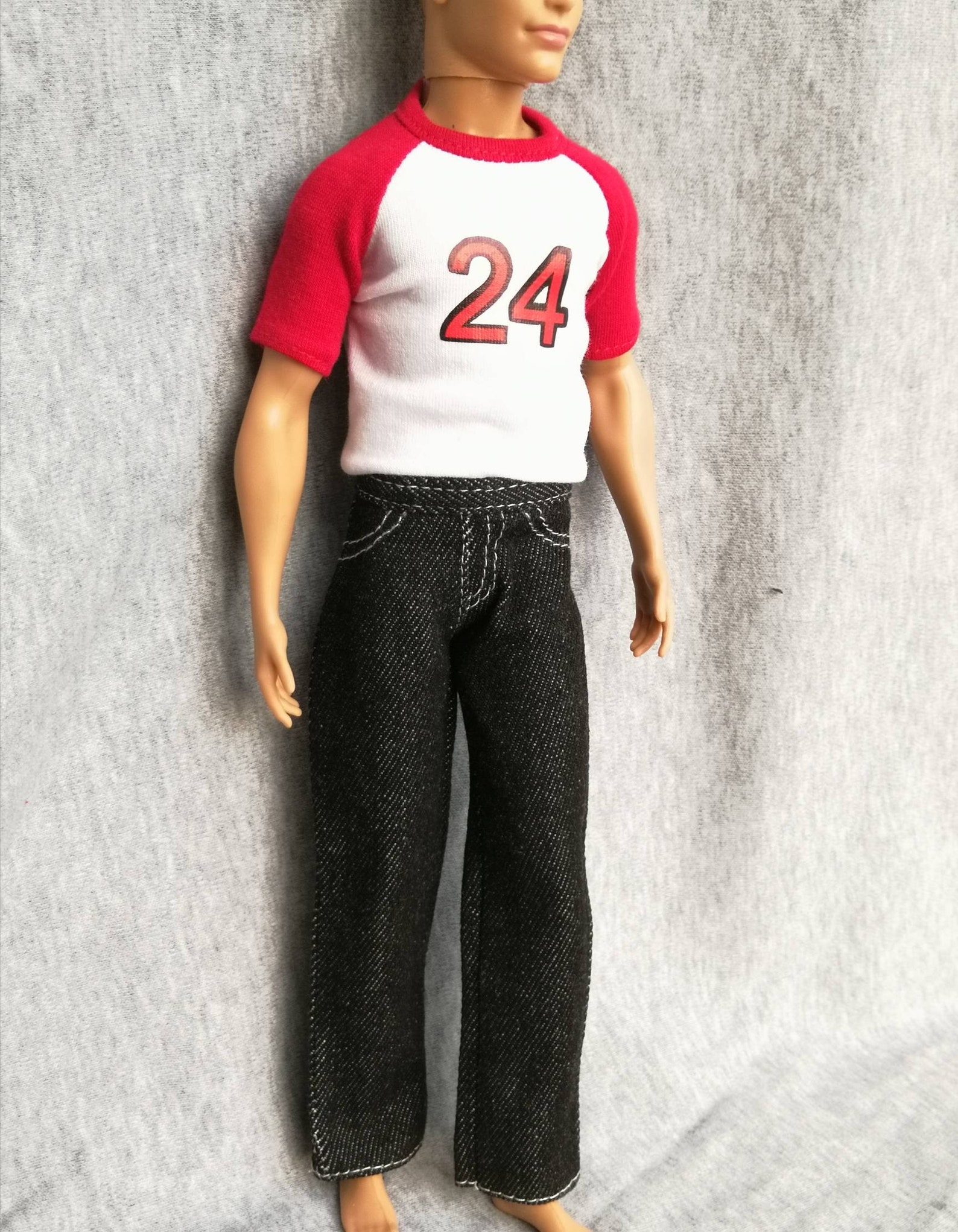 Handmade Doll Black Jeans Pants Doll Clothes for 12 - Etsy