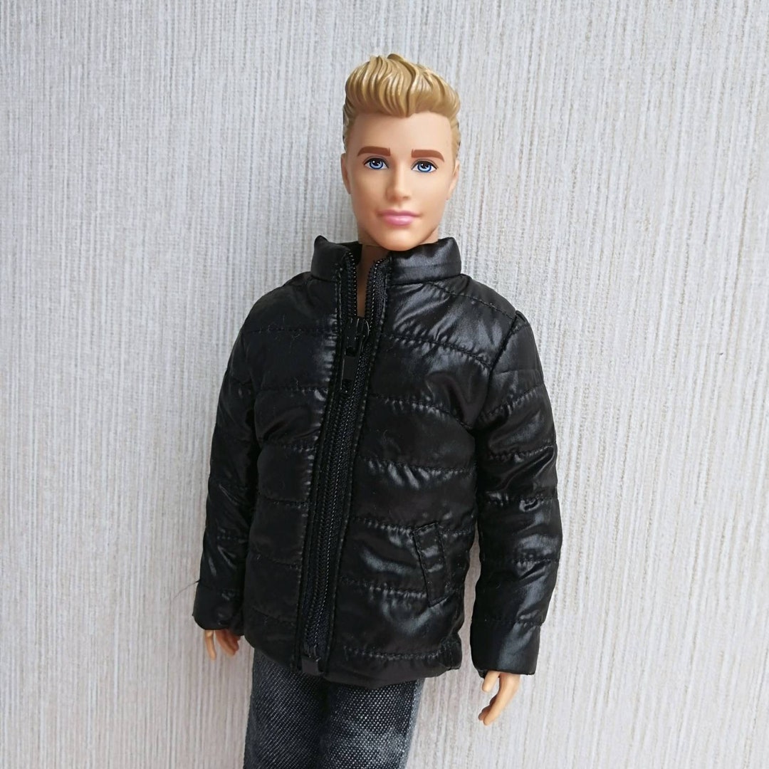 Handmade Doll Black Down Jacket Doll Clothes for 12" Dolls - Etsy