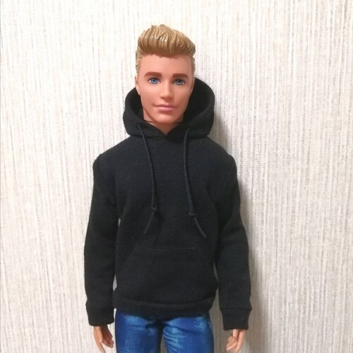 Handmade Doll Light Grey Hoodie Jacket Doll Clothes for - Etsy