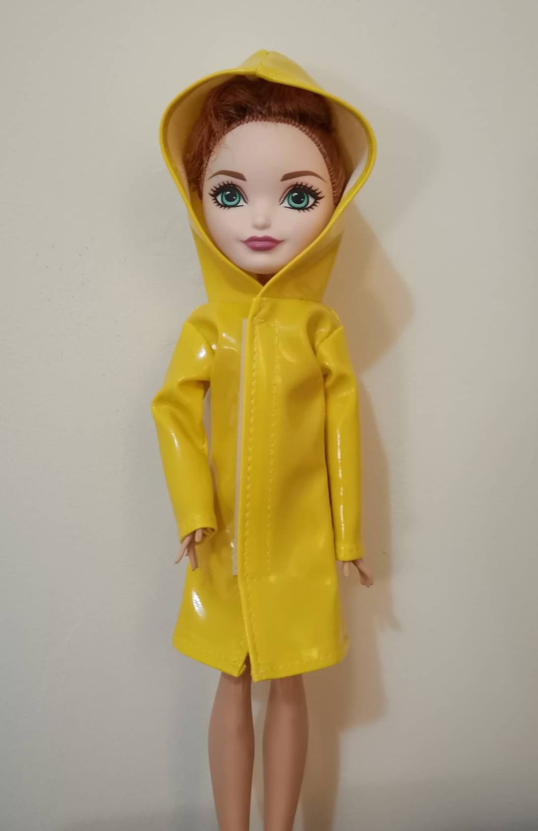 Handmade Doll Yellow Raincoat Jacket Doll Clothes for 27cm Dolls(custom ...