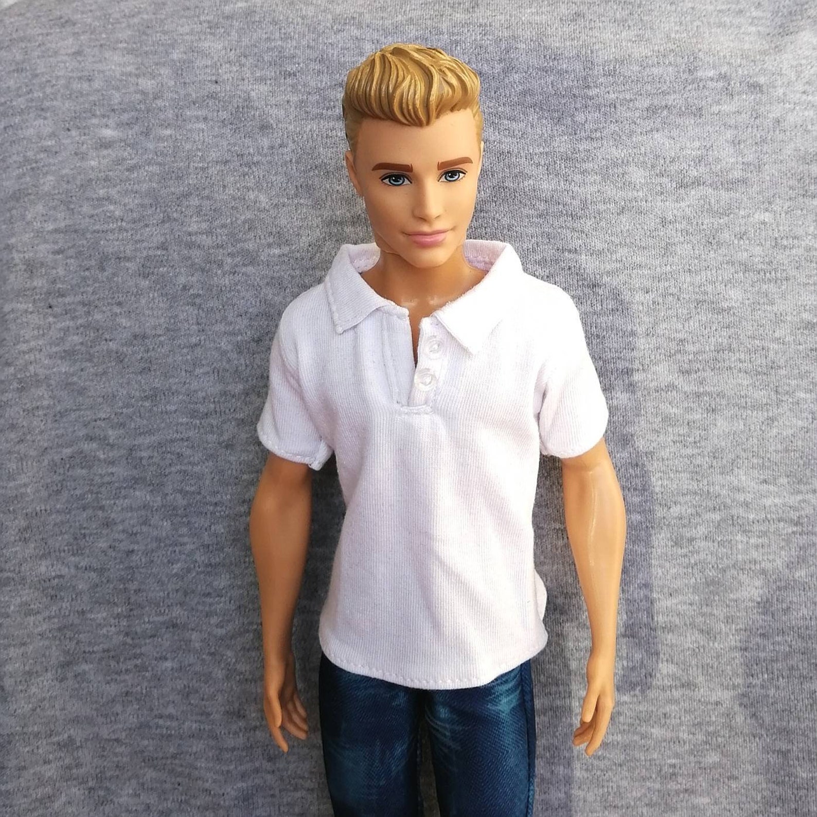 Handmade Doll White Polo Shirt Doll Clothes for 12 Dolls - Etsy