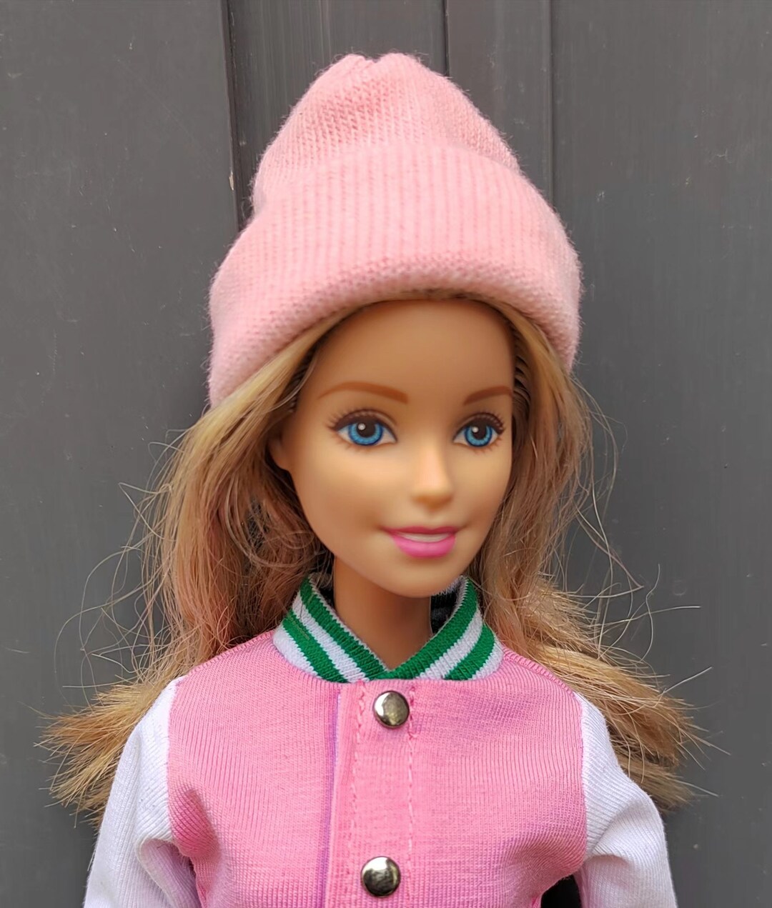 Handmade Doll Pink Beanies Hat Cap Doll Clothes for 11.5" Dolls (custom ...