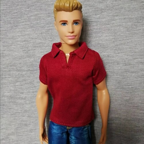 Handmade Doll Pink Polo Shirt Doll Clothes for 12 - Etsy