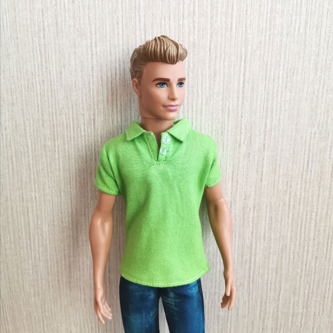 Handmade Doll Green Polo Shirt Doll Clothes for 12" Dolls(customer ...