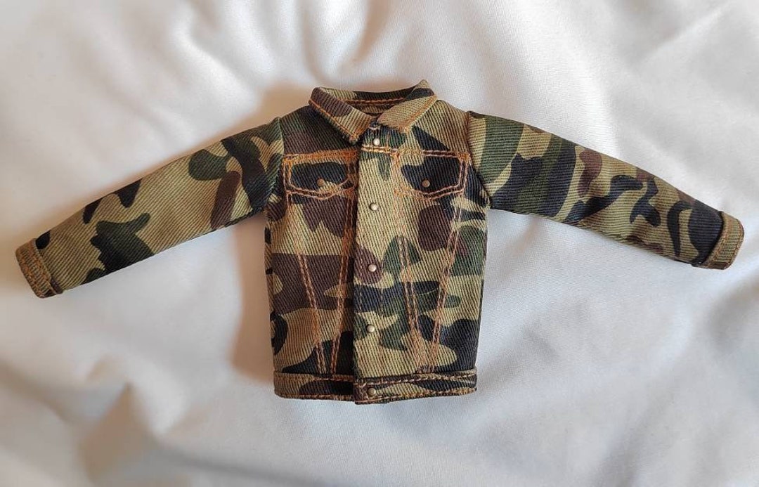Handmade Doll Camouflage Jacket Doll Clothes for 12" Dolls(custom Order ...